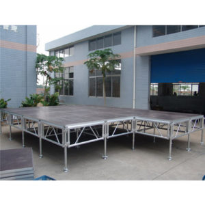 Wedding Portable Telescopic Legs Stage | Liansheng Aluminum Industry